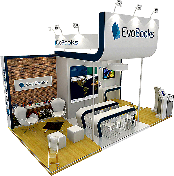 Stand Construído - Stand8 - Arquitetura, Projetos e Montagens