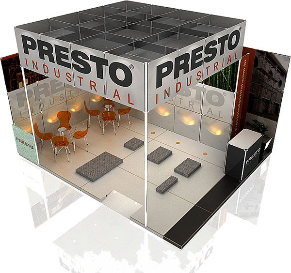 Stand Padrão - Stand8 - Arquitetura, Projetos e Montagens